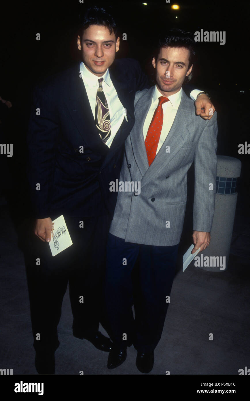 BEVERLY HILLS, CA - JANUARY 15: (L-R) Actors Michael Bays and Peter ...