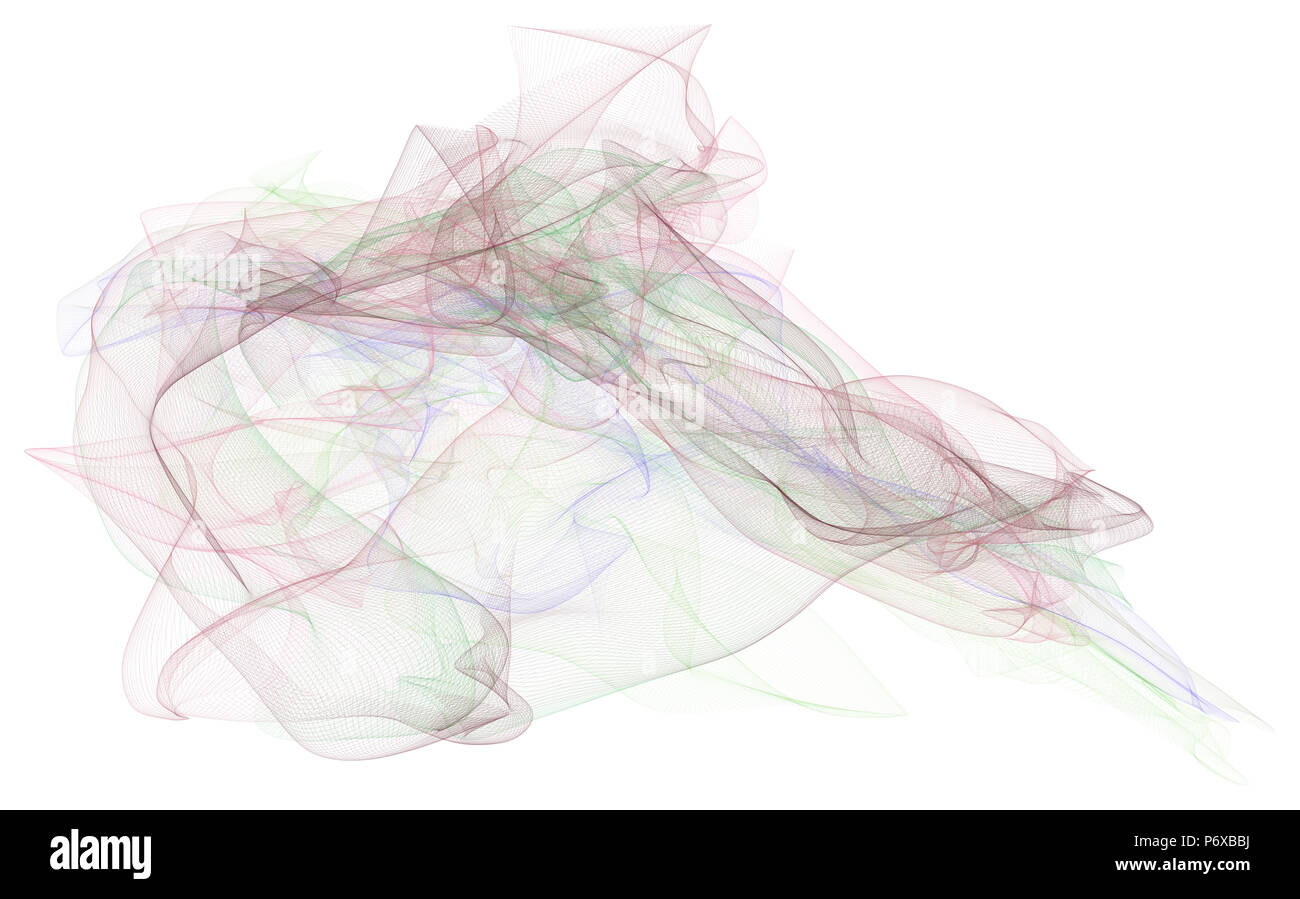 Abstract smoky line art illustrations background Stock Photo - Alamy