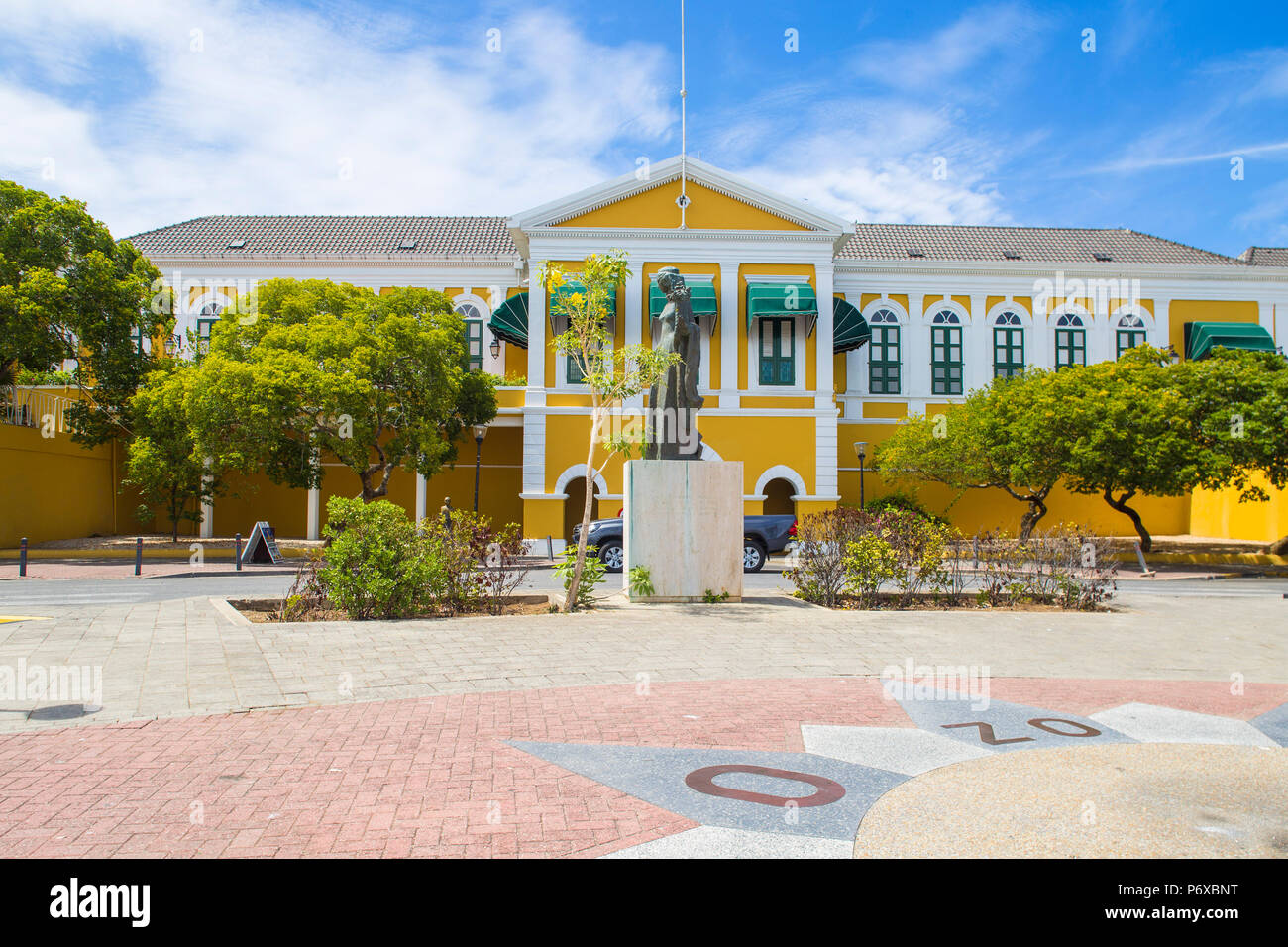 Curacao, Willemstad, Punda, Fort Amsterdam, Governor's Palace and Fort ...