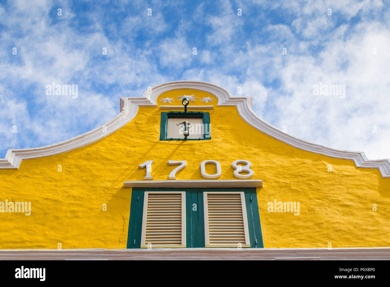 Curacao, Willemstad, Punda, The Penha building - a former merchants ...