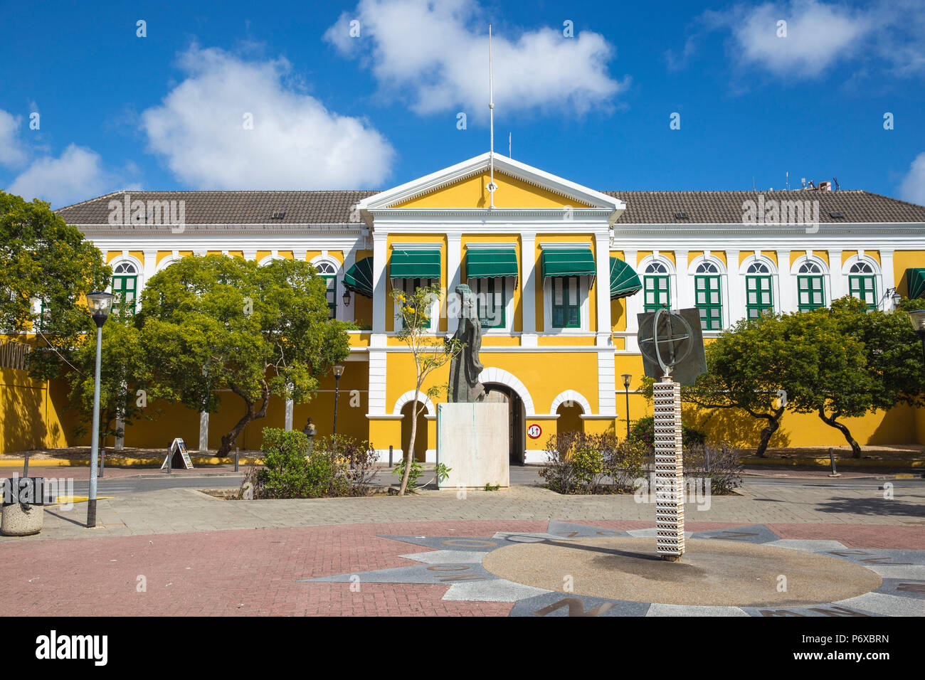 Curacao, Willemstad, Punda, Fort Amsterdam, Governor's Palace and Fort ...
