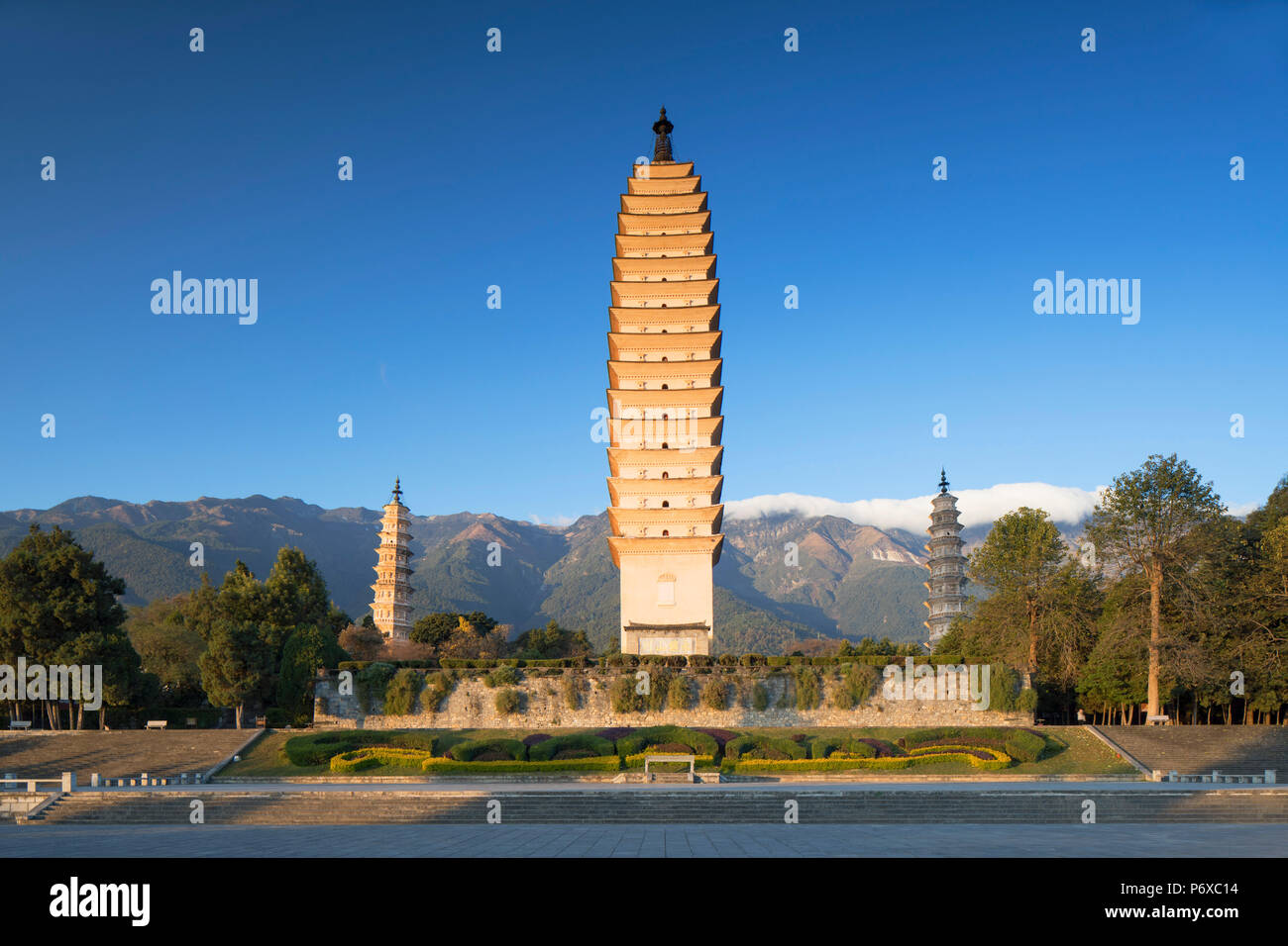 Three ancient pagodas hi-res stock photography and images - Alamy