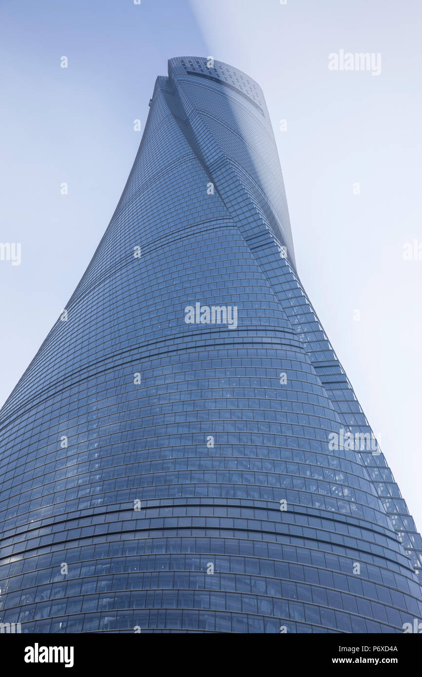 Shanghai Tower, Lujiazui financial district, Pudong, Shanghai Tower ...