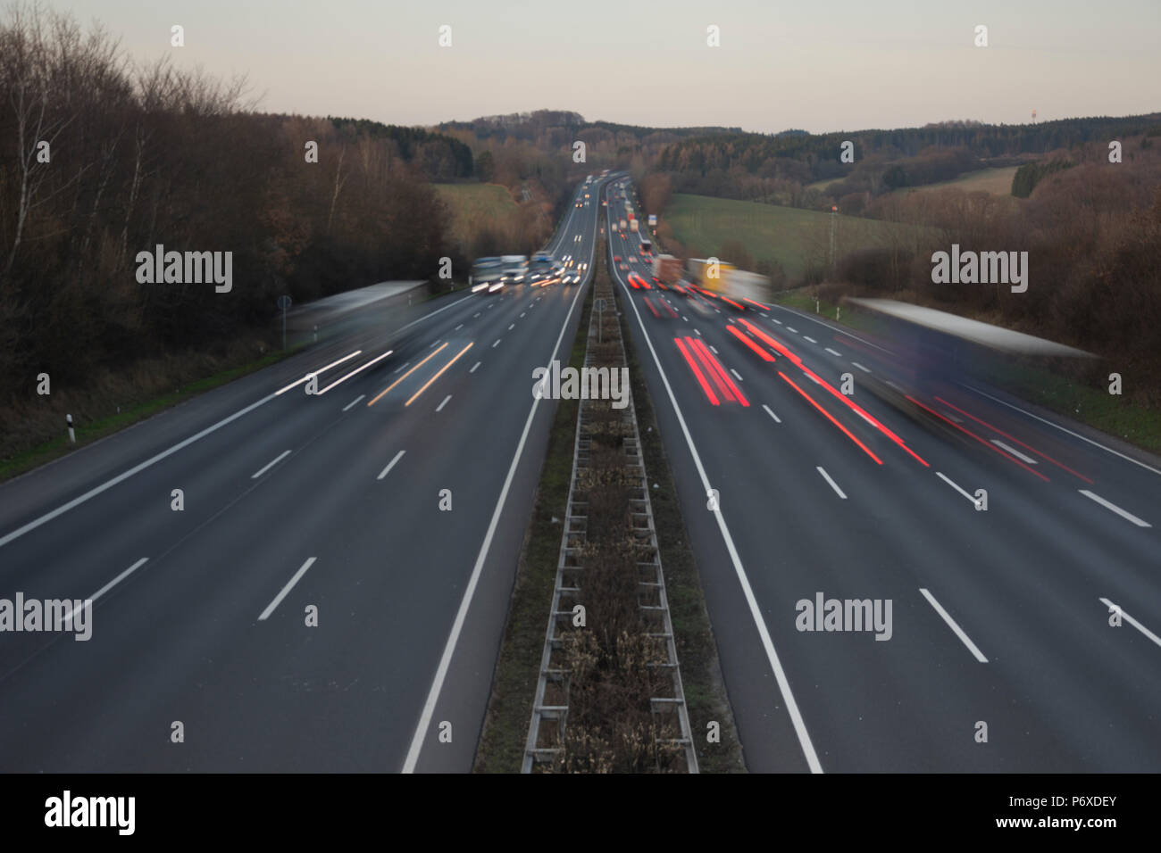 Autobahn a7 hi-res stock photography and images - Alamy