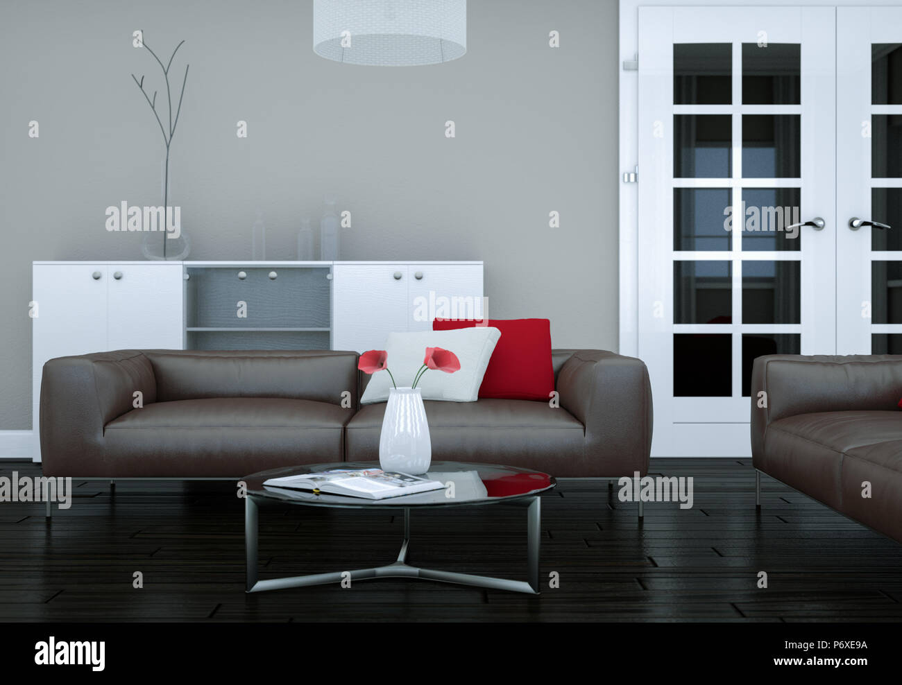 Interior modern scandinavian house hi-res stock photography and images ...