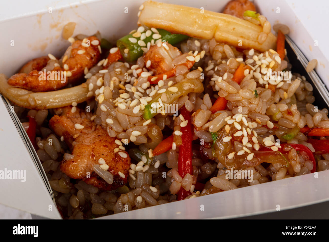 Korean style spicy squid hi-res stock photography and images - Alamy