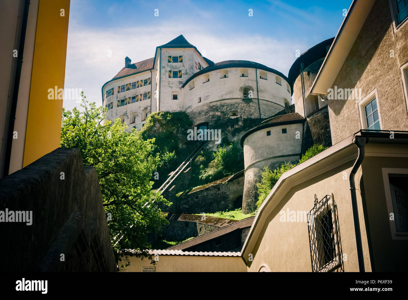 Old town and fortress kufstein hi-res stock photography and images - Alamy