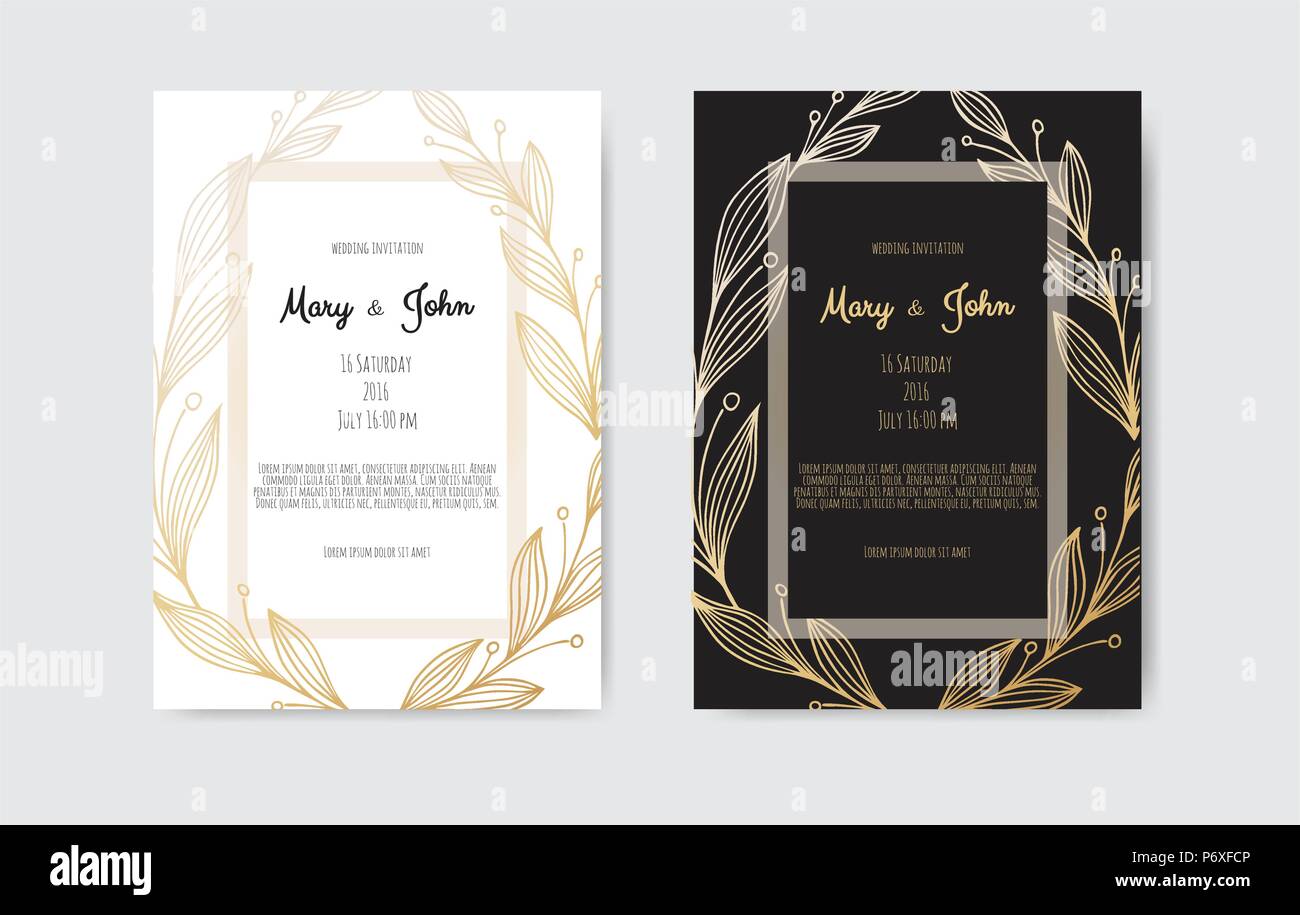 Golden envelope Stock Vector Images - Alamy