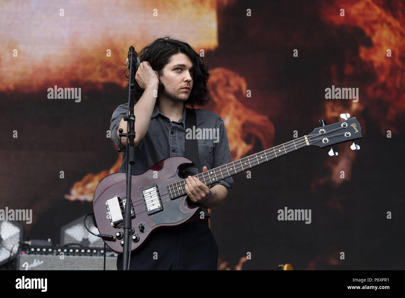 The Amazons perform at All Points East Festival Featuring: Elliot ...