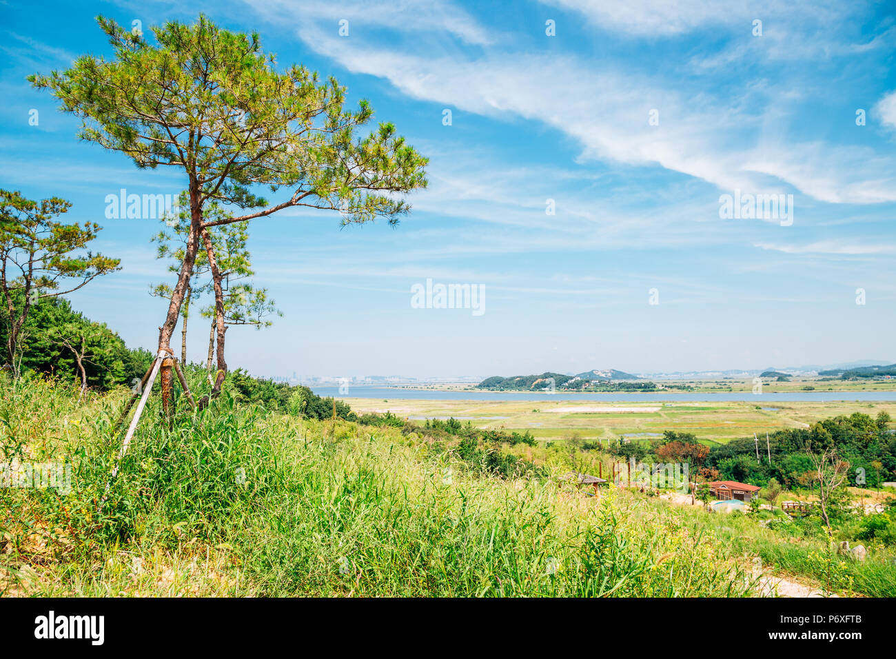 Daebudo countryside village nature view in Ansan, Korea Stock Photo - Alamy