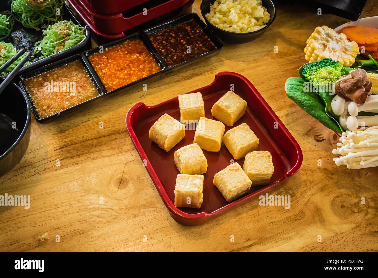 shabu food Korean style Stock Photo - Alamy