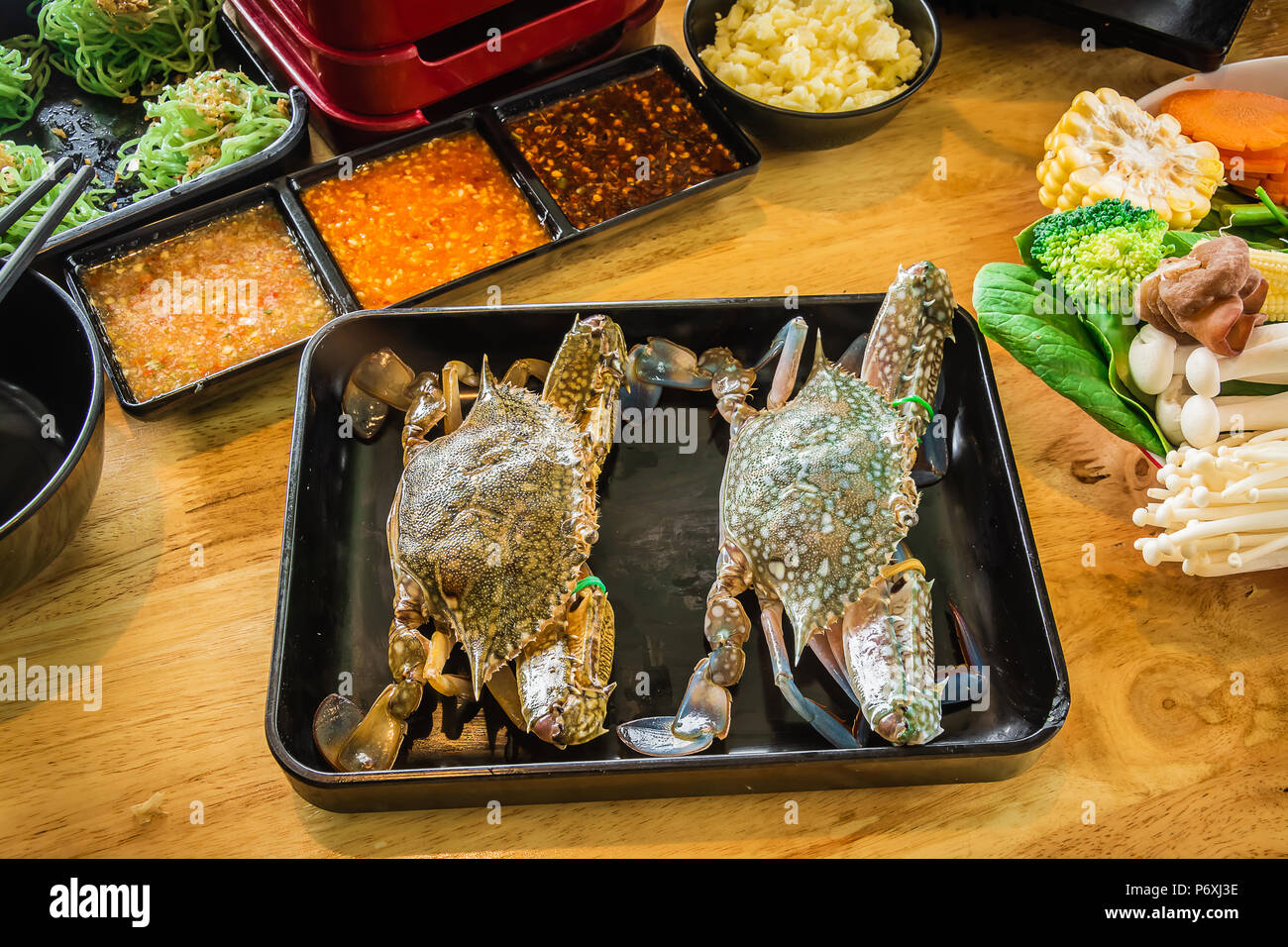 shabu food Korean style Stock Photo - Alamy