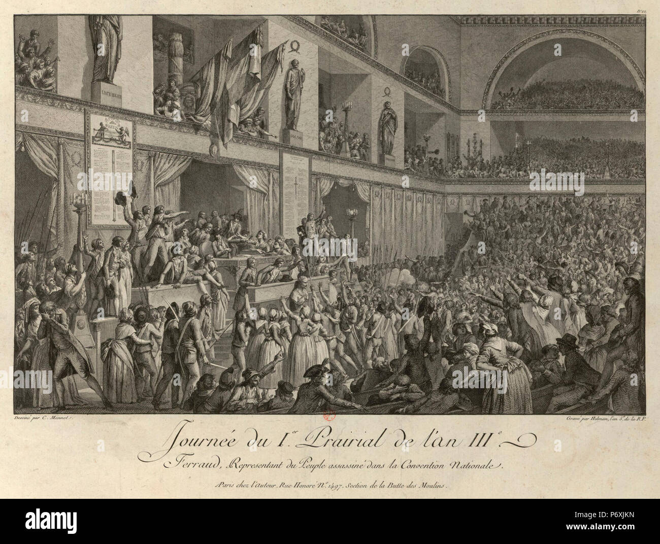 1er prairial an III Stock Photo - Alamy