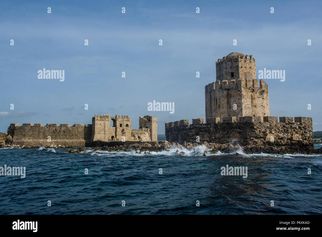 Methoni castle greek peloponnese hi-res stock photography and images ...