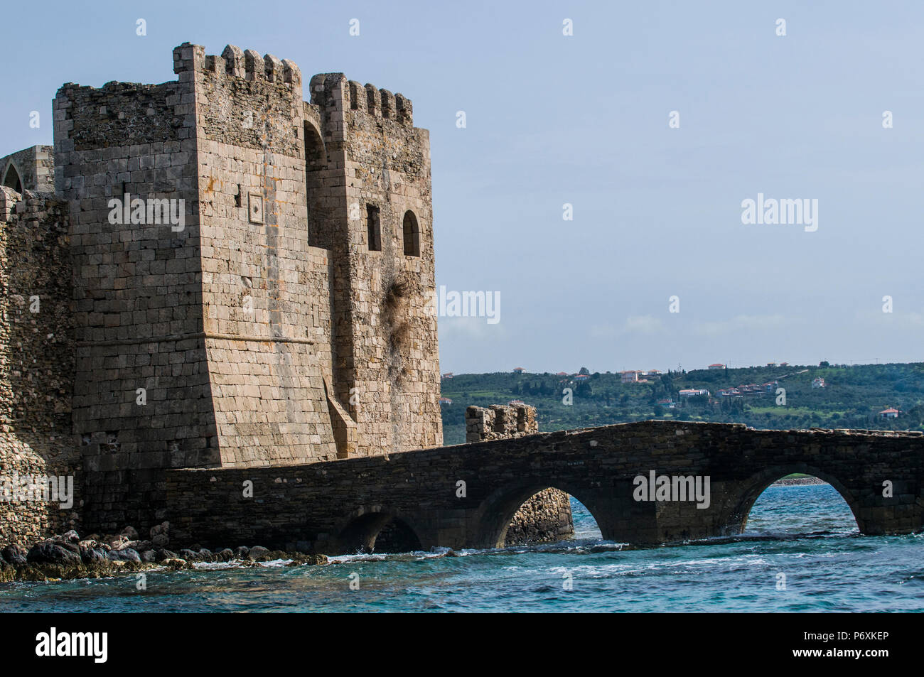 Methoni town hi-res stock photography and images - Alamy