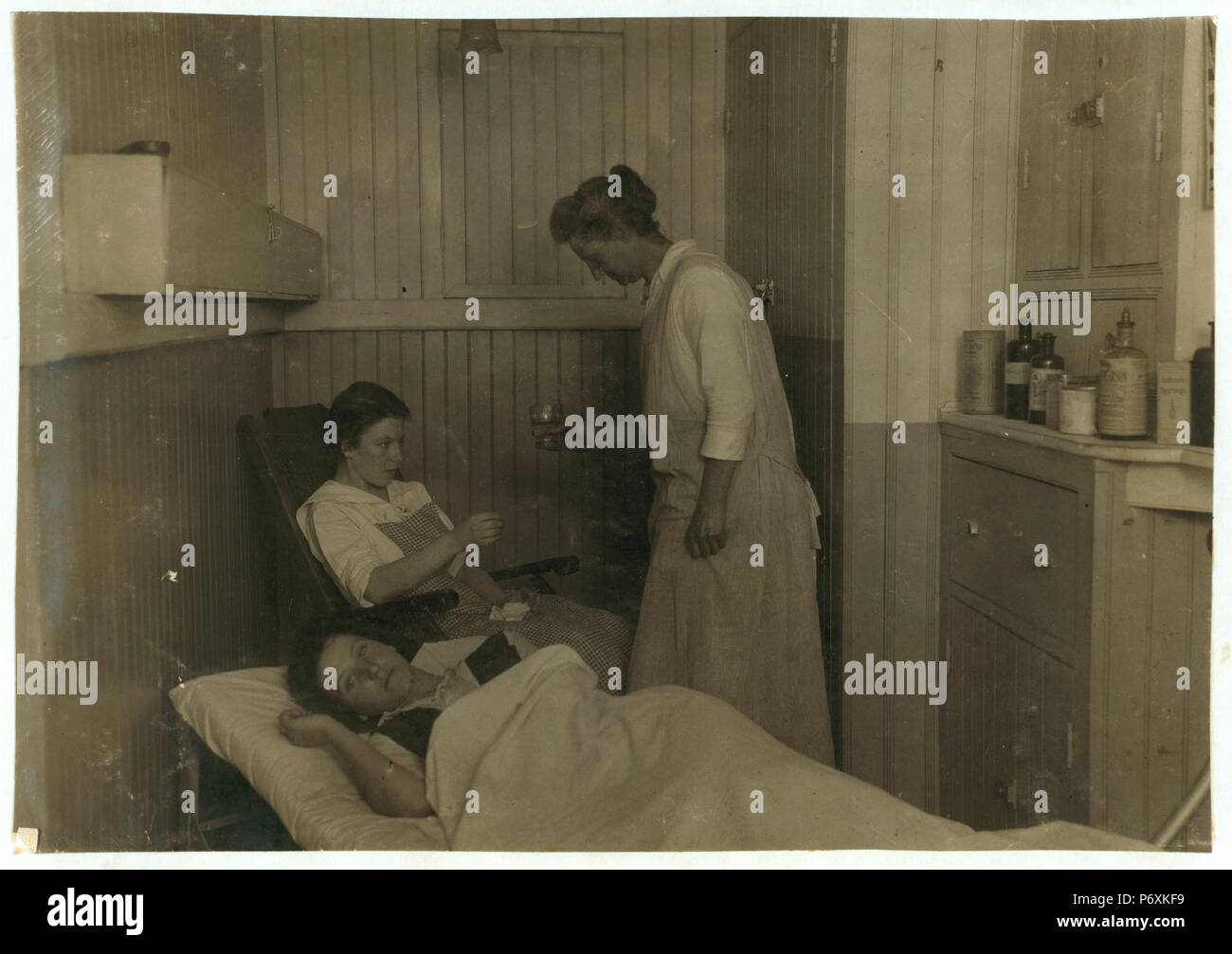 1st Aid- Kerr Thread. Rest room - one step beyond the emergency box ...