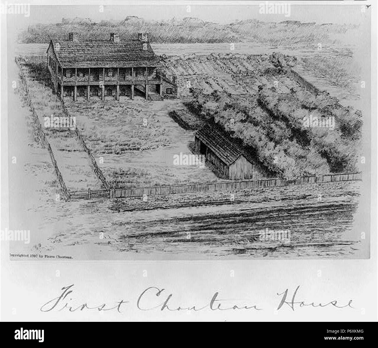 Print chouteau hi-res stock photography and images - Alamy