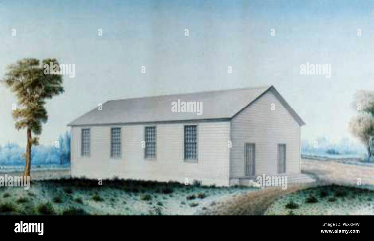 1st Church wooden thumb Stock Photo - Alamy