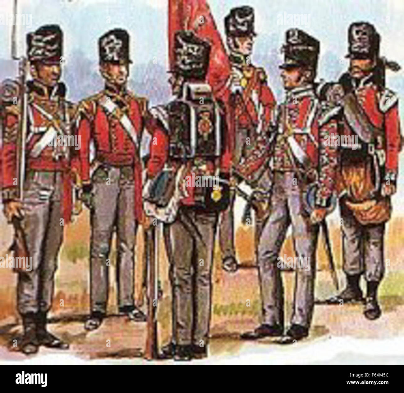 1st Foot Guards Stock Photo - Alamy