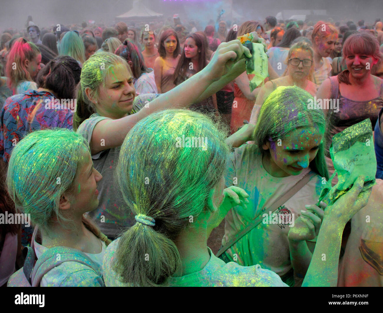 Celebration of colour hi-res stock photography and images - Alamy