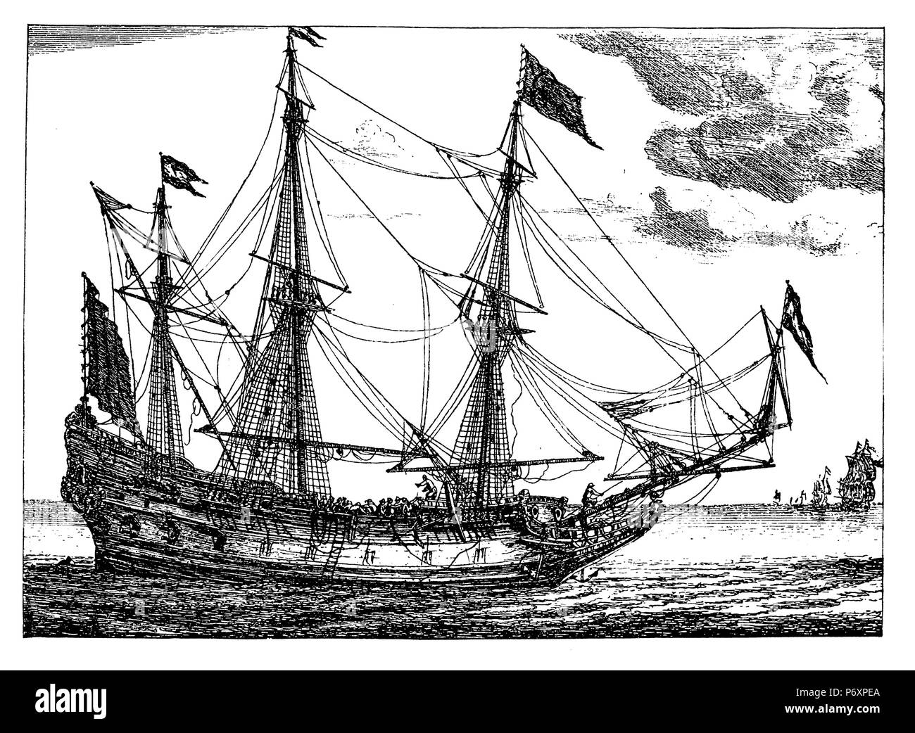 Dutch ship 17th century hi-res stock photography and images - Alamy