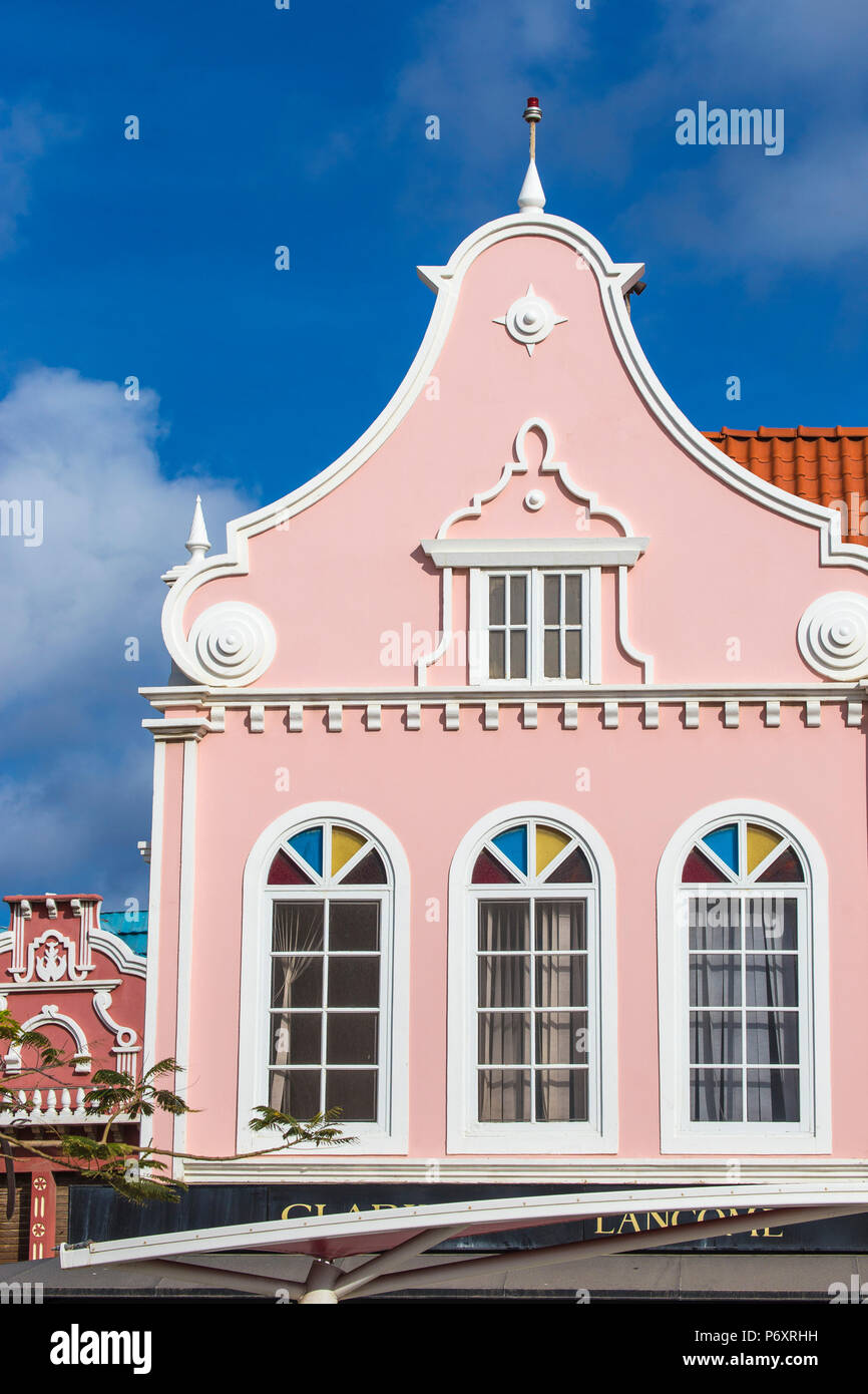 Caribbean, Netherland Antilles, Aruba, Oranjestad, Colonial Dutch ...