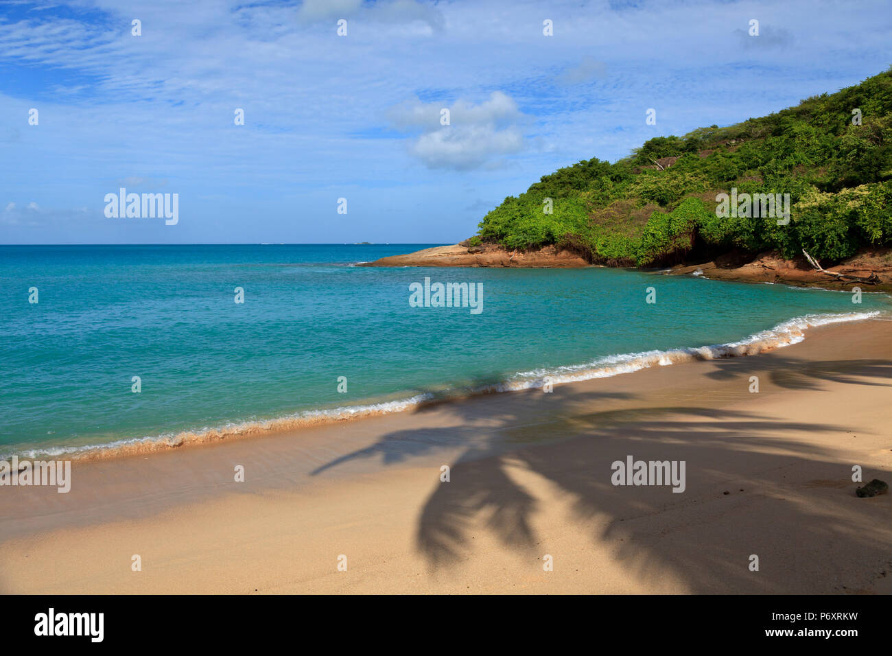 Caribbean, Antigua and Barbuda, Hawksbill Beach Stock Photo - Alamy