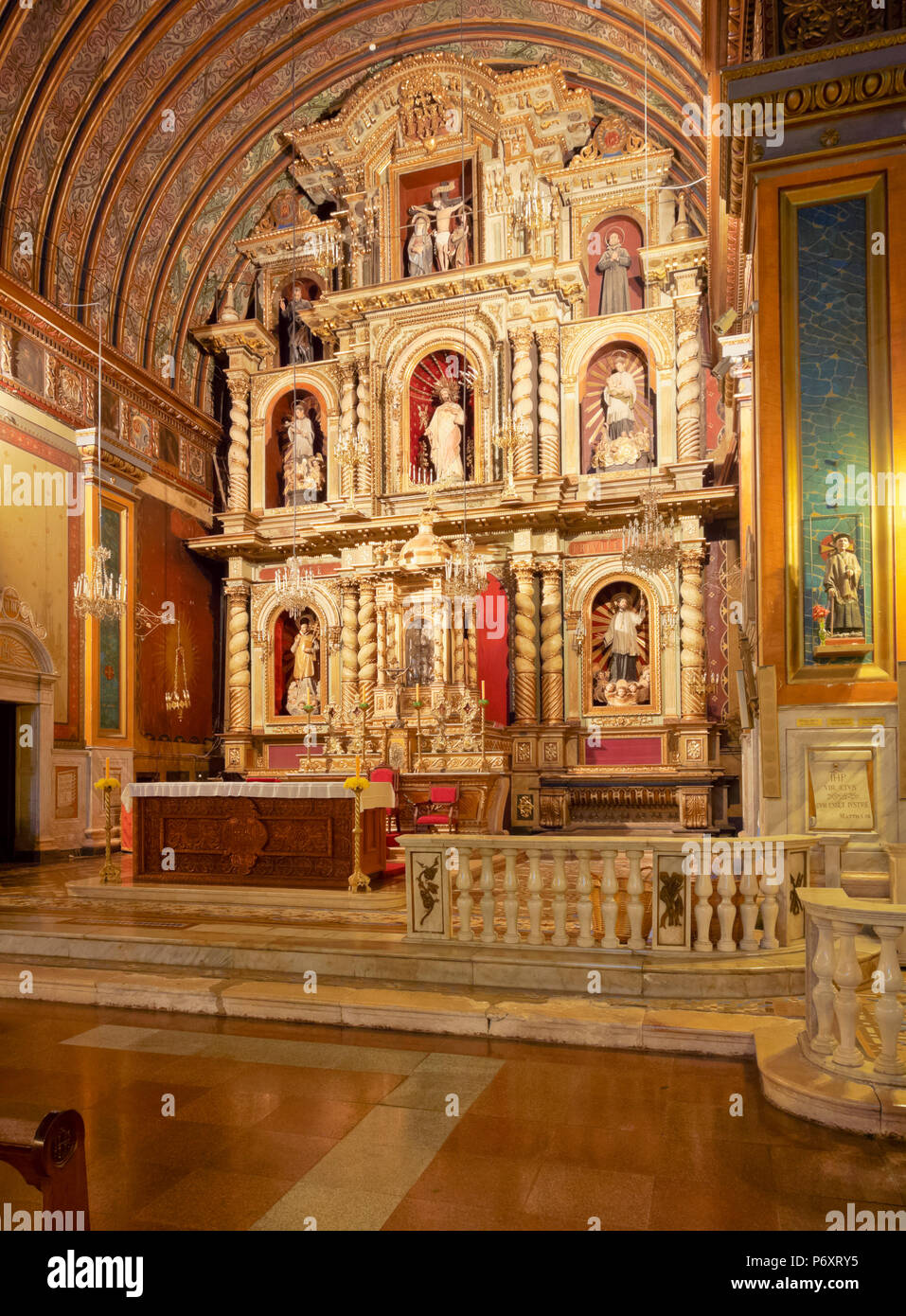 Argentina, Cordoba, Manzana Jesuitica(Jesuit Block), Interior view of ...