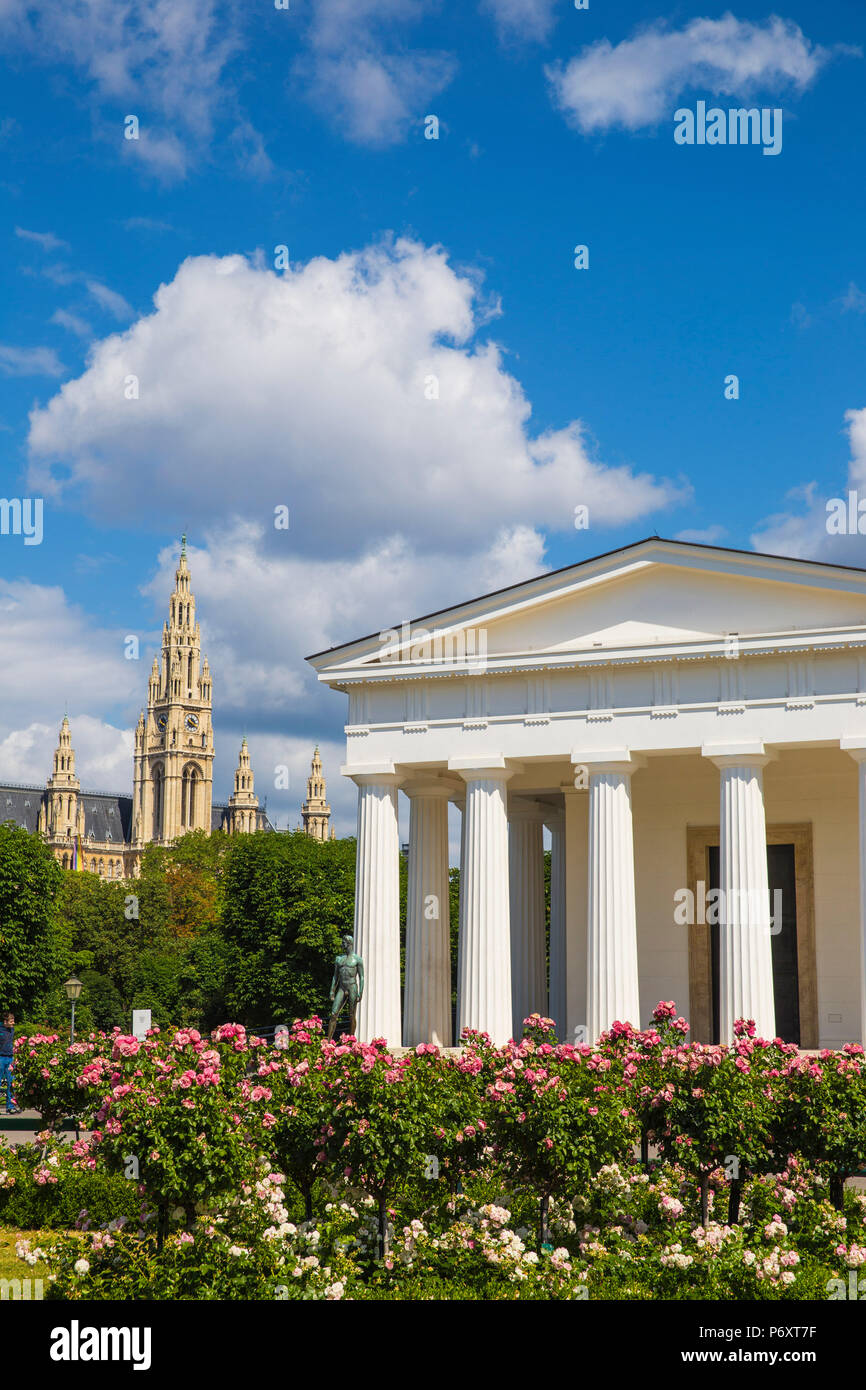 Austria, Vienna, Rathausplatz, City Hall Stock Photo - Alamy