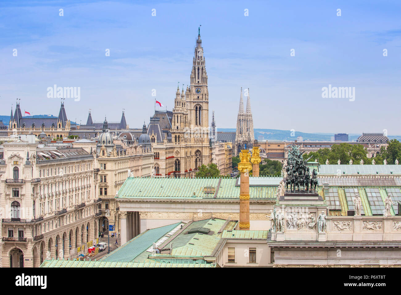 Roofs of vienna hi-res stock photography and images - Alamy