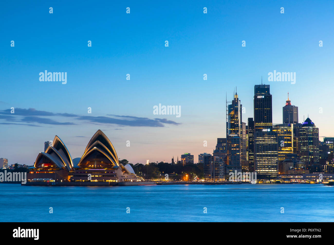 Opera house with skyline hi-res stock photography and images - Alamy