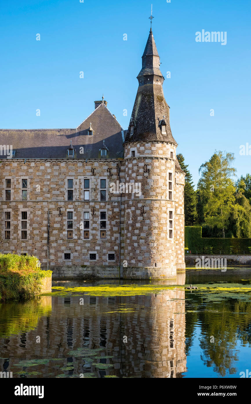 Belgium, Waloon Region (Wallonia), Liege Province. Chateau de Jehay ...
