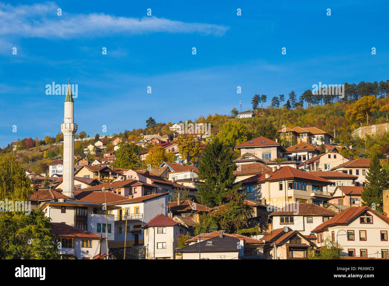 Bosnia and Herzegovina, Sarajevo, view of Bjelave area Stock Photo - Alamy