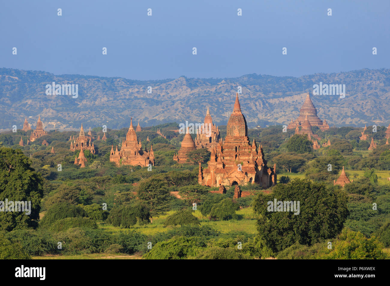 Myanmar (Burma), Temples of Bagan (Unesco world Heritage Site Stock ...