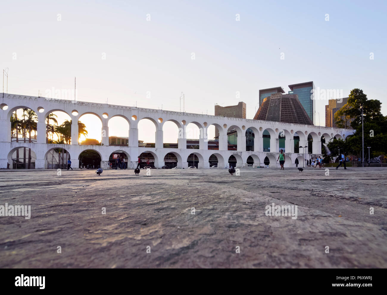 Arcos da lapa sunset hi-res stock photography and images - Alamy