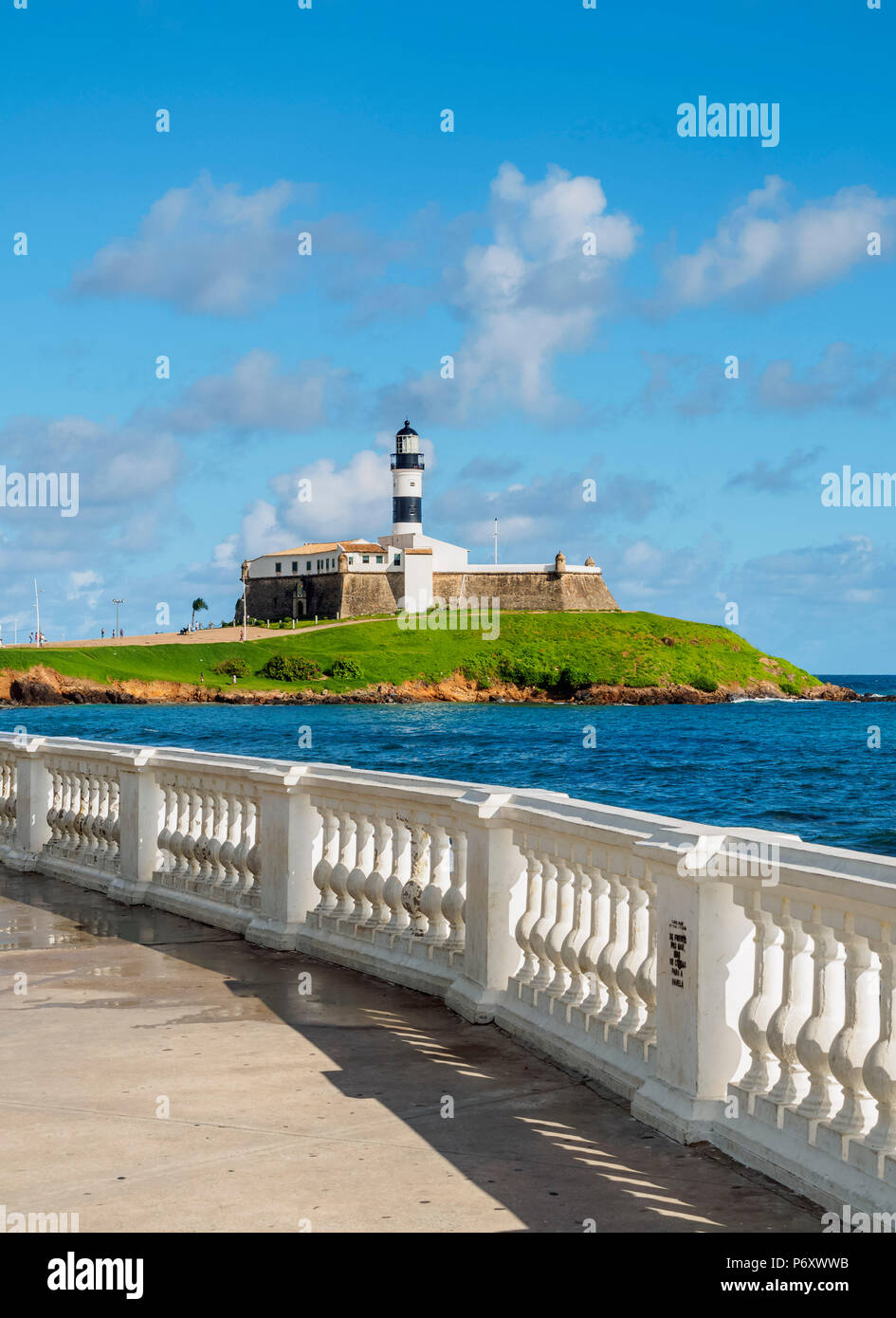 Farol da Barra, lighthouse, Salvador, State of Bahia, Brazil Stock ...