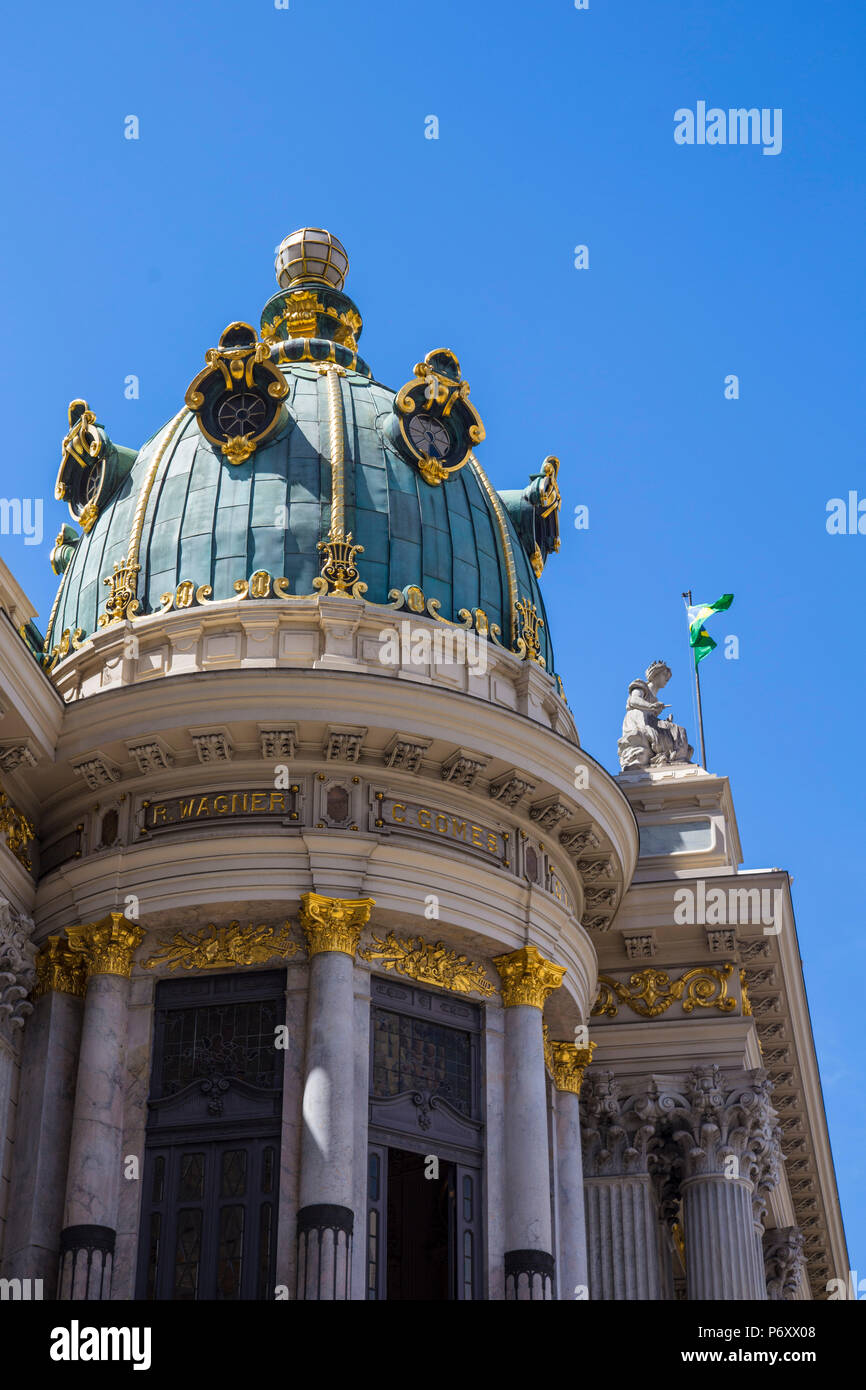Theatro Municipal (Opera House), Centro, Rio de Janeiro, Brazil Stock ...