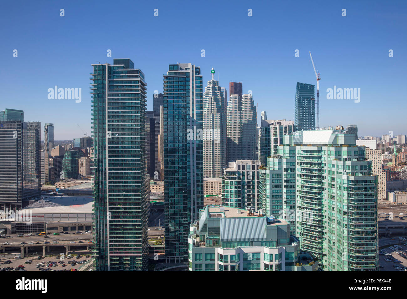 Canada, Ontario, Toronto, View of city center buildings Stock Photo - Alamy