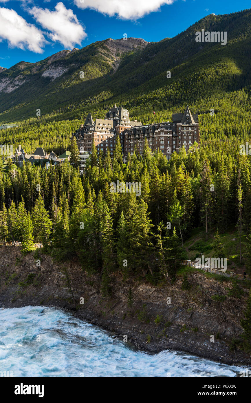 Fairmont Banff Springs Hotel, Banff, Alberta, Canada Stock Photo - Alamy