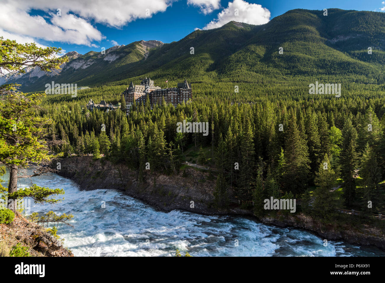 Fairmont Banff Springs Hotel, Banff, Alberta, Canada Stock Photo - Alamy