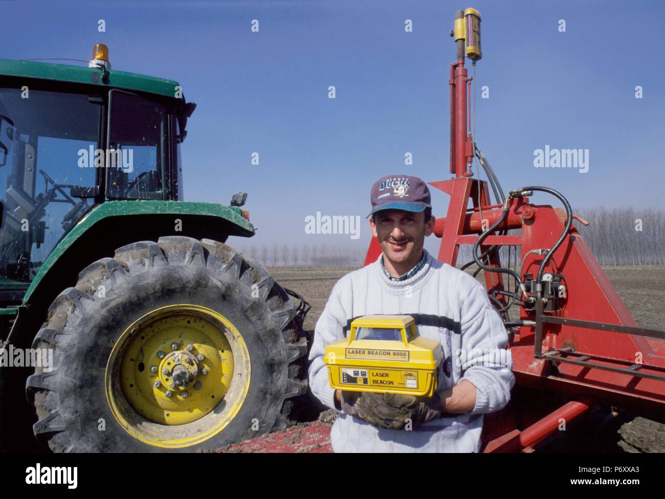 cultivation of the rice in province of Novara (Piemonte, Italy ...