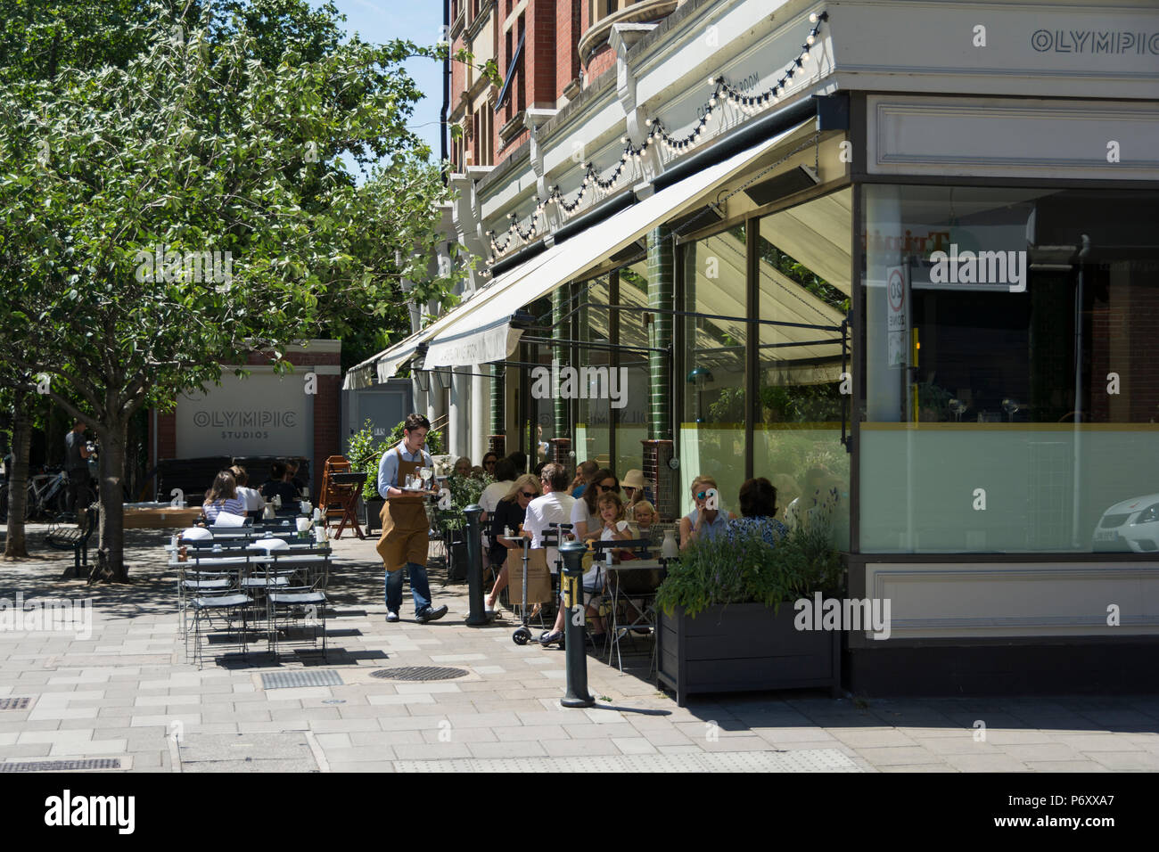 Olympic Studios restaurant and cinema, Church Road, Barnes, London ...