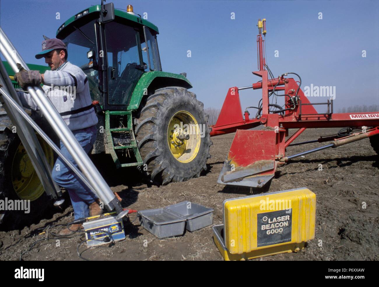 cultivation of the rice in province of Novara (Piemonte, Italy ...