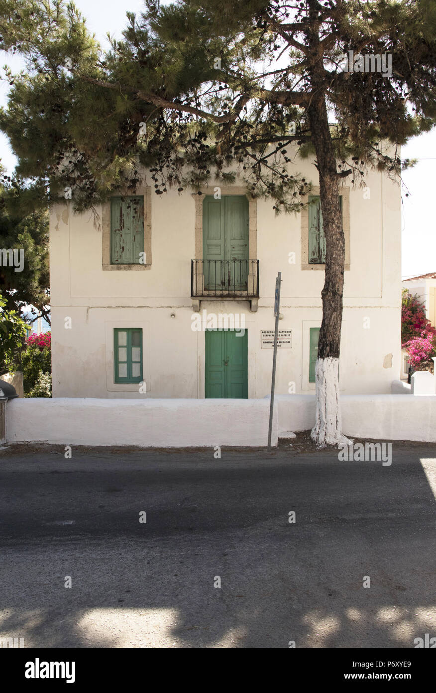 Uninhabited traditional Venetian-style house in Mirties, Kalymnos ...