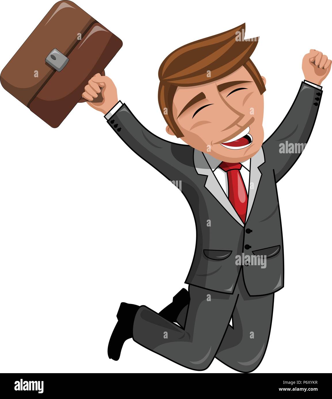 Man leaping Stock Vector Images - Alamy