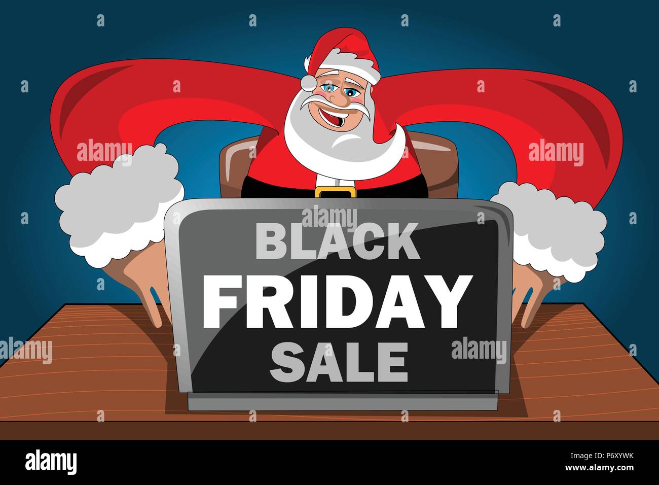 Friday desk Stock Vector Images - Alamy