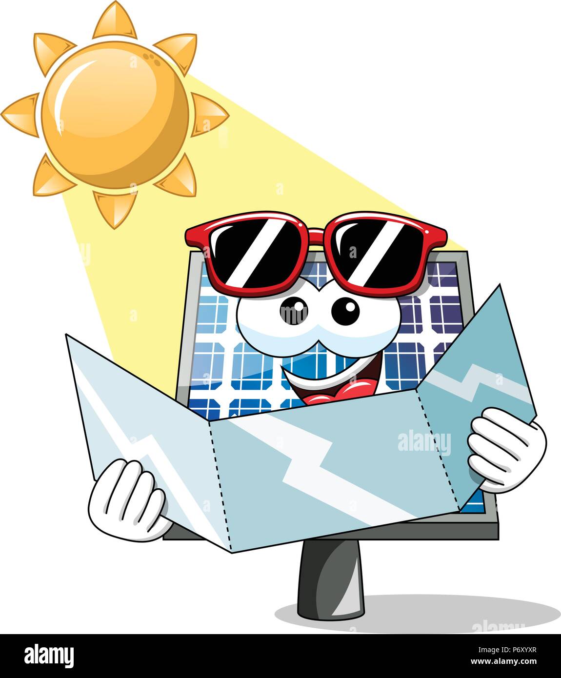 Reflective sunshine Stock Vector Images - Alamy