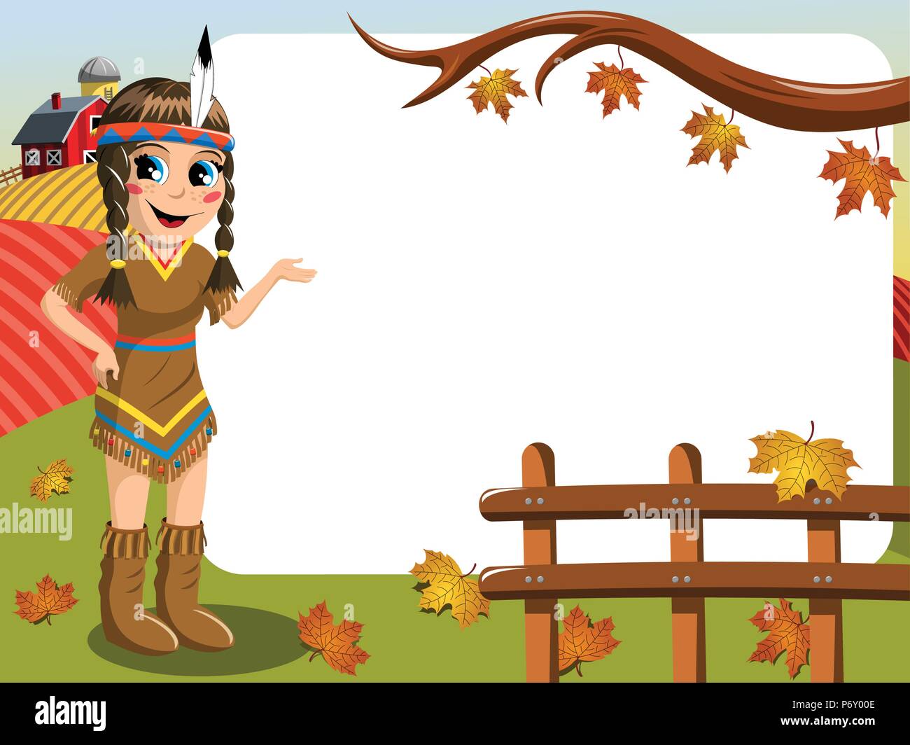 Native American Frames Clip Art