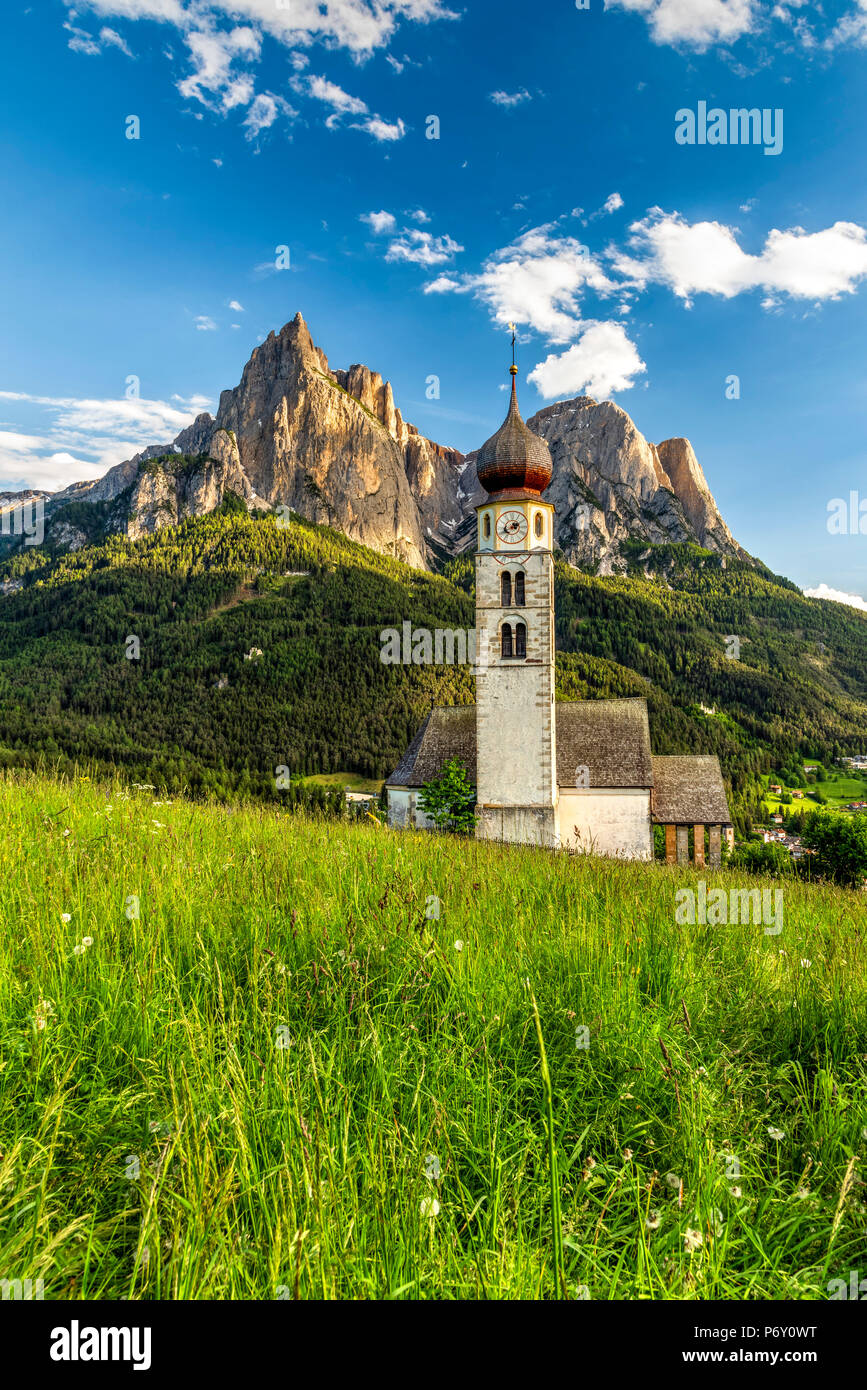 St. Valentin church, Castelrotto - Kastelruth, Trentino Alto Adige ...