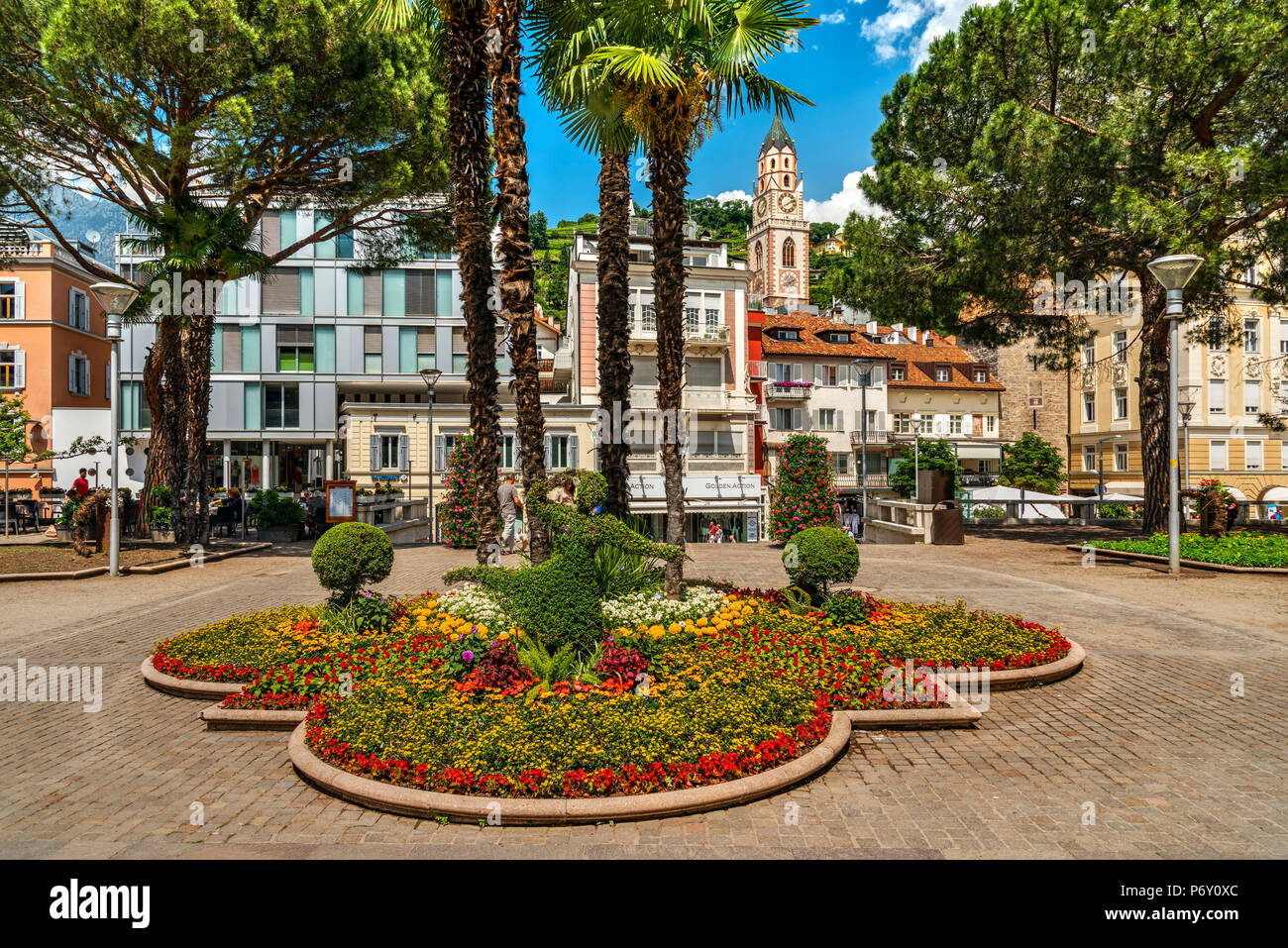 Merano - Meran, Trentino Alto Adige - South Tyrol, Italy Stock Photo ...